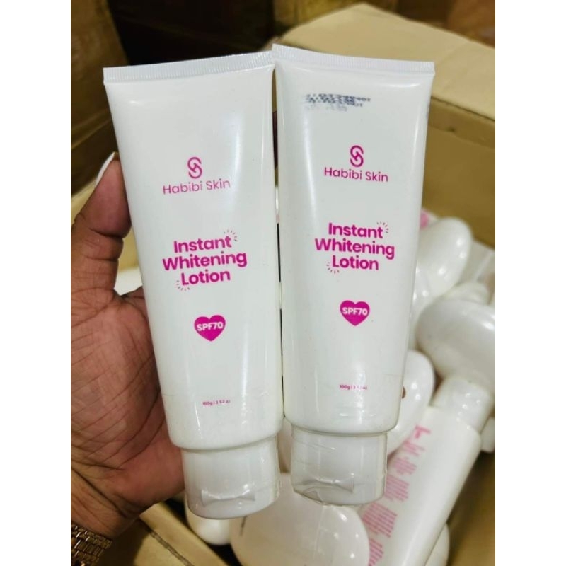 Habibi Instant Whitening Lotion SPF70 | Shopee Philippines