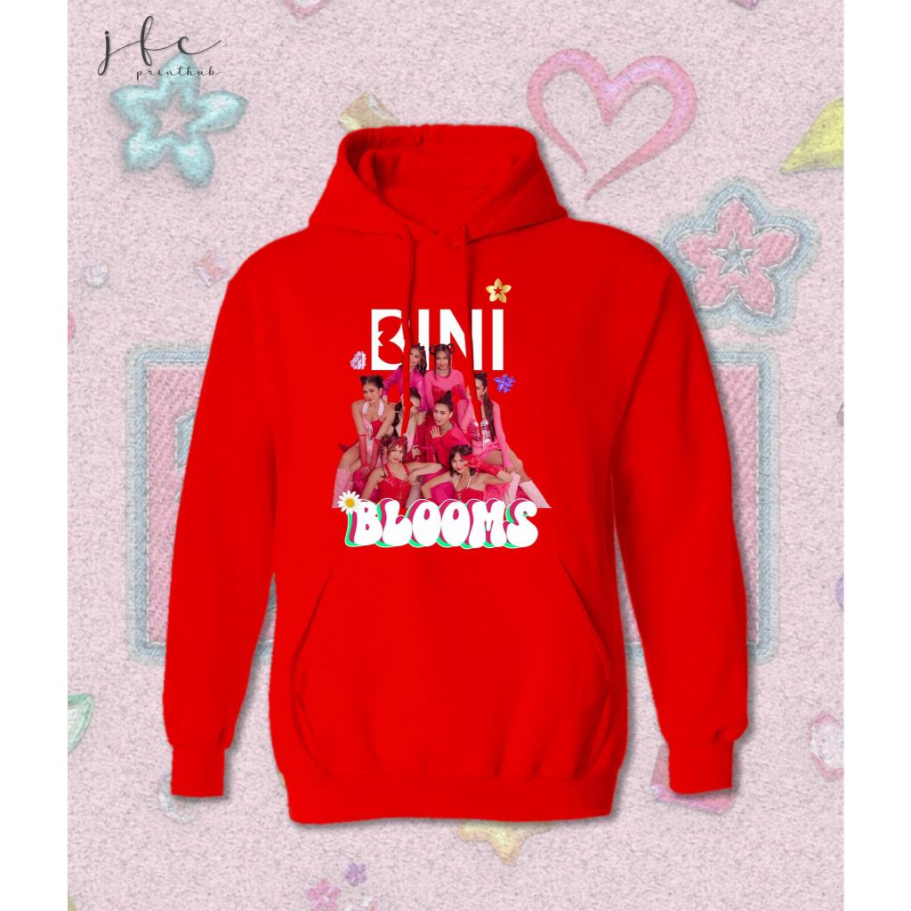 BINI BLOOMS JACKET P-POP NEWEST GIRL GROUP UNISEX POLYCOTTON JFC ...