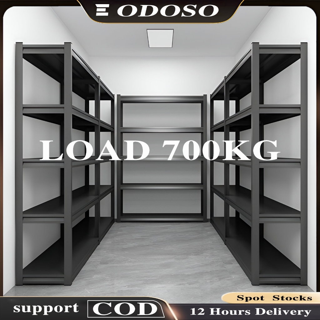 【Load 700KG】Adjustable Height Steel Rack Metal Boltless Rack 5/6 Layer ...