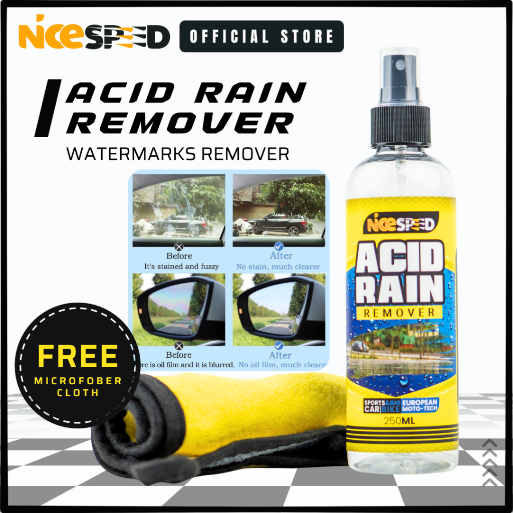 Acid Rain Remover Water mark Remover Spot Remover by Nice Speed PH ...