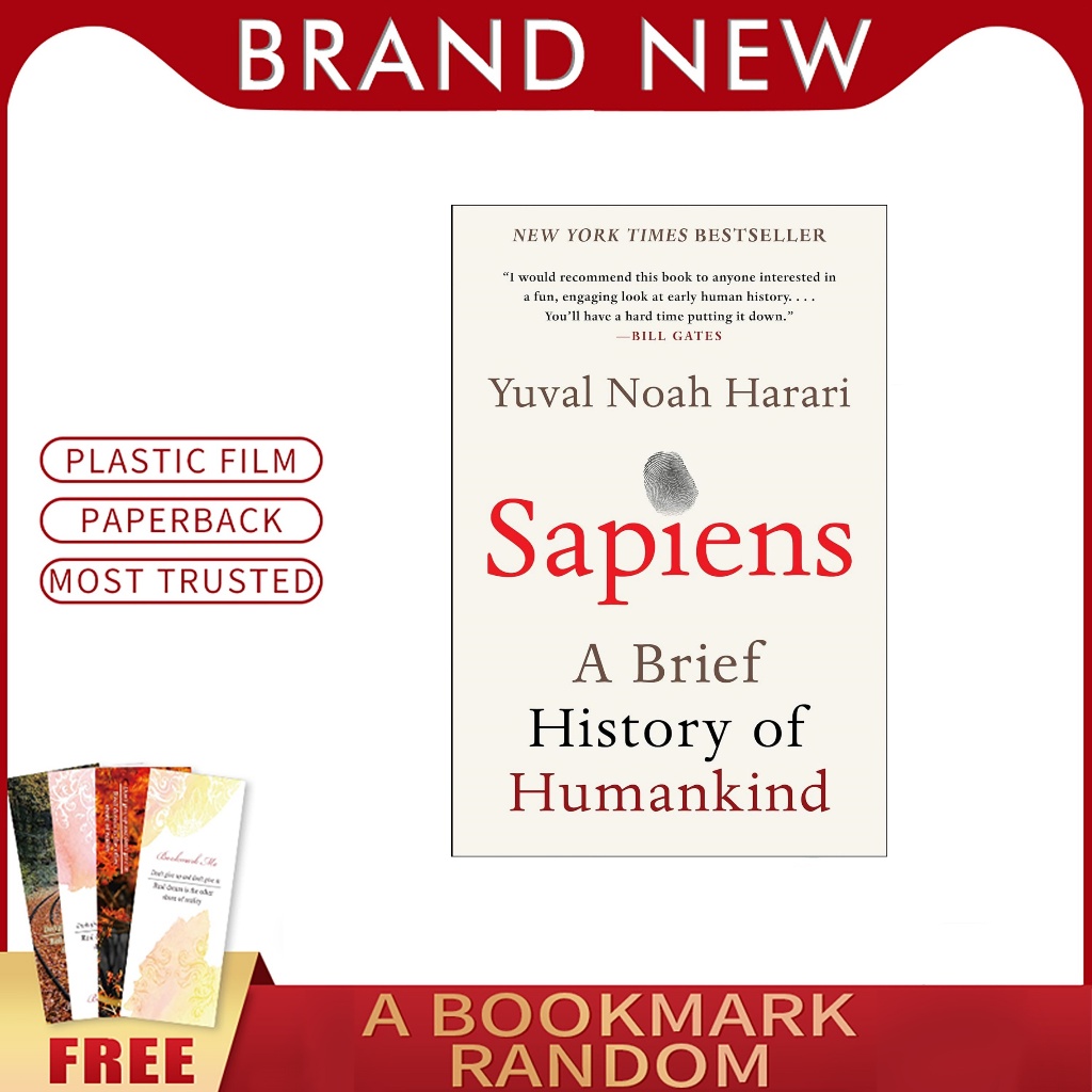 Sapiens: A Brief History of Humankind by Yuval Noah Harari | Shopee ...