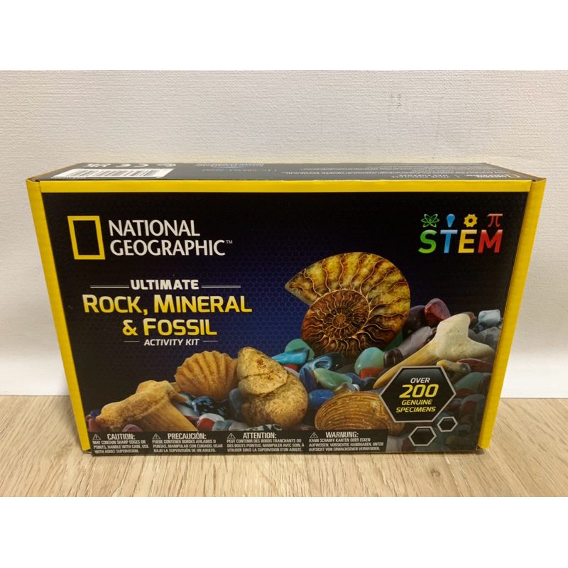 National Geographic Nat Geo Rock Mineral Fossils Kit | Shopee Philippines