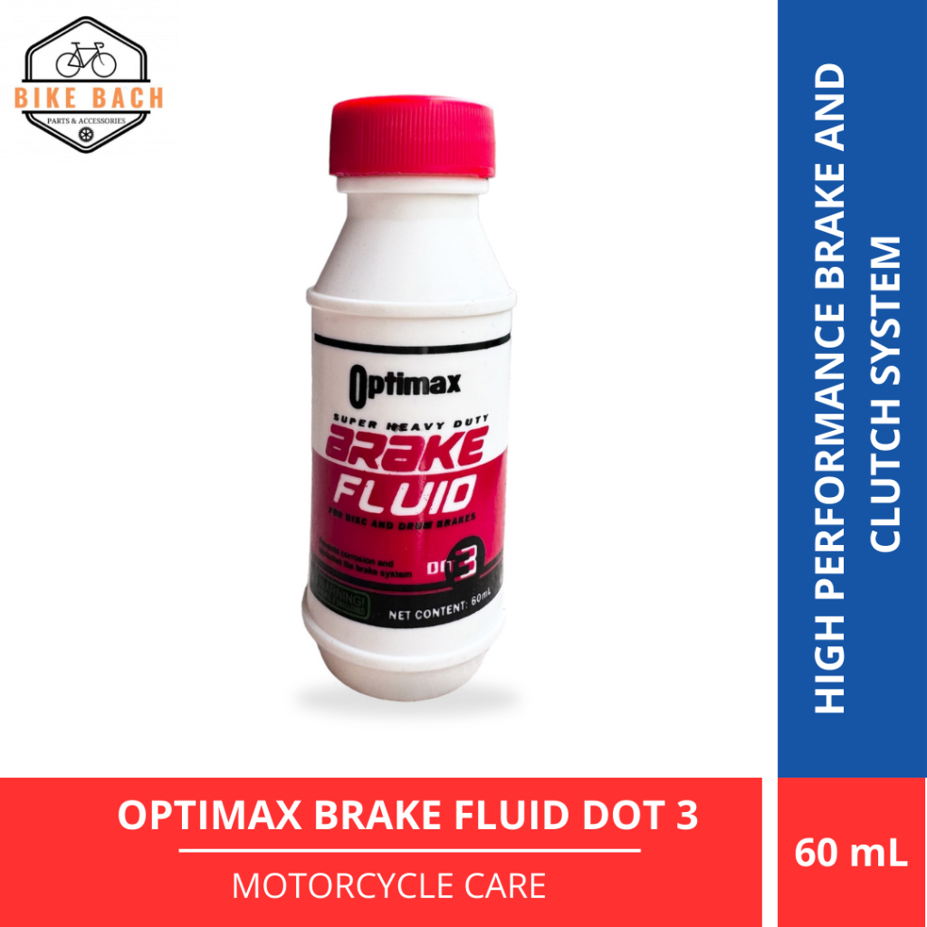 OPTIMAX SUPER HEAVY DUTY BRAKE FLUID FOR DISC AND DRUM BRAKES DOT 3 ...