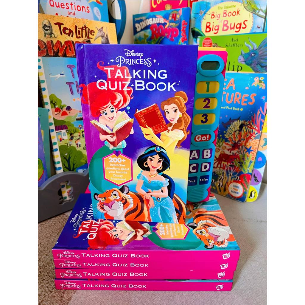 Disney Princess Talking Quiz Book | Shopee Philippines