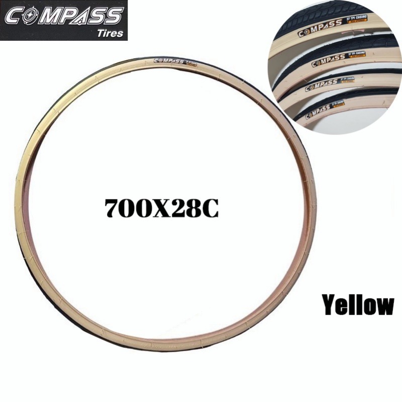 COMPASS Road Bike Tire 700*23/25/28/35/38c 700c Non-slip Ultralight ...