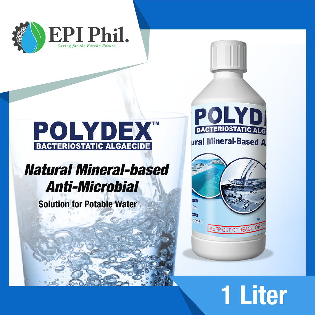 Polydex Bacteriostatic Algaecide Natural Mineral Base Antimicrobial ...