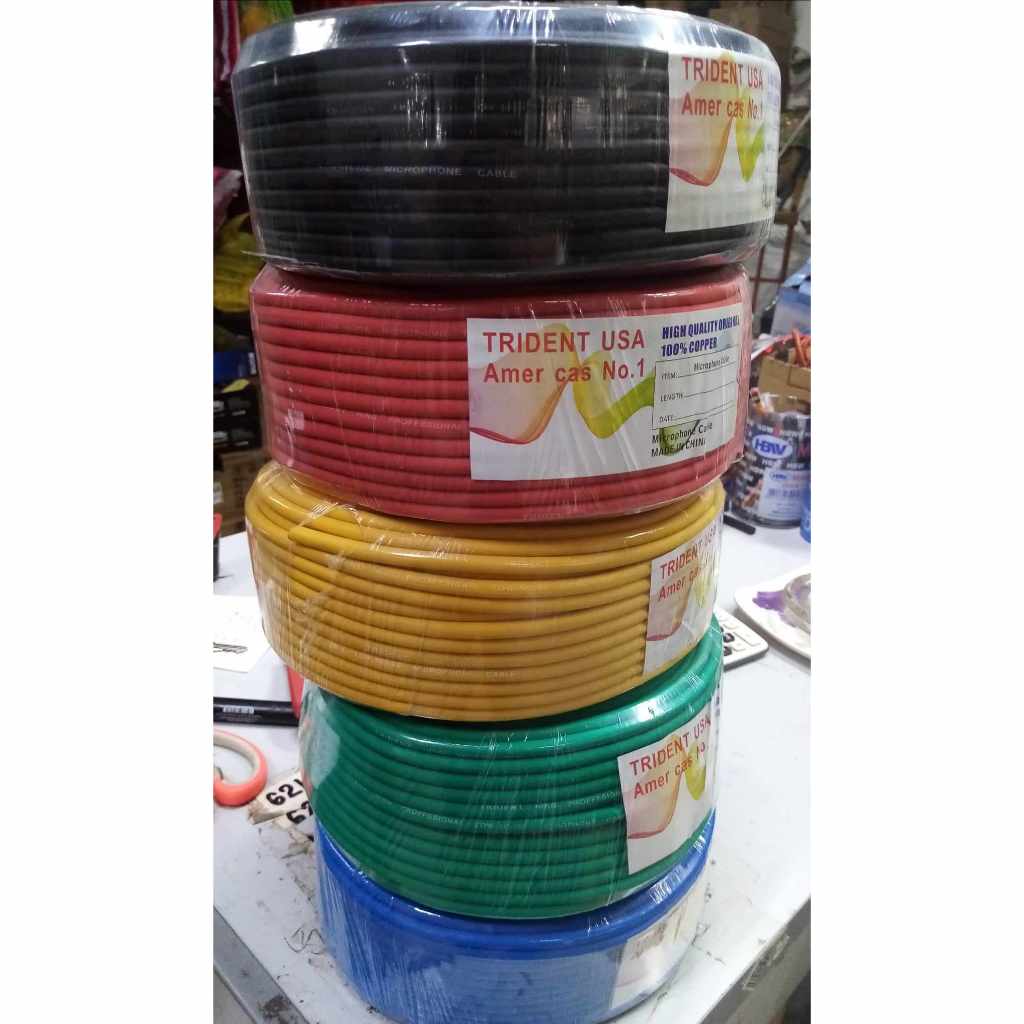 TRIDENT BMC-110 Microphone Cable/Microphone Wire | Shopee Philippines