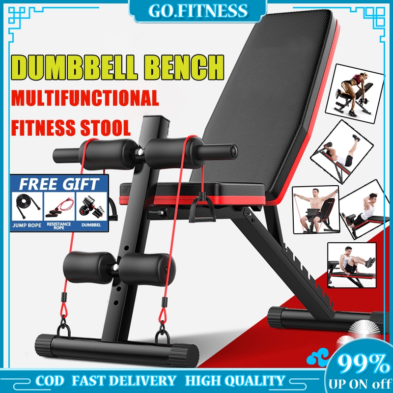 Adjustable Bench Press Chair, Gym Bench, Dumbbell Bench, Sit-Up Bench ...