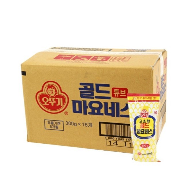 [OTTOGI] Gold Mayonnaise 300g X 16 (1 BOX) / Made In Korea | Shopee ...