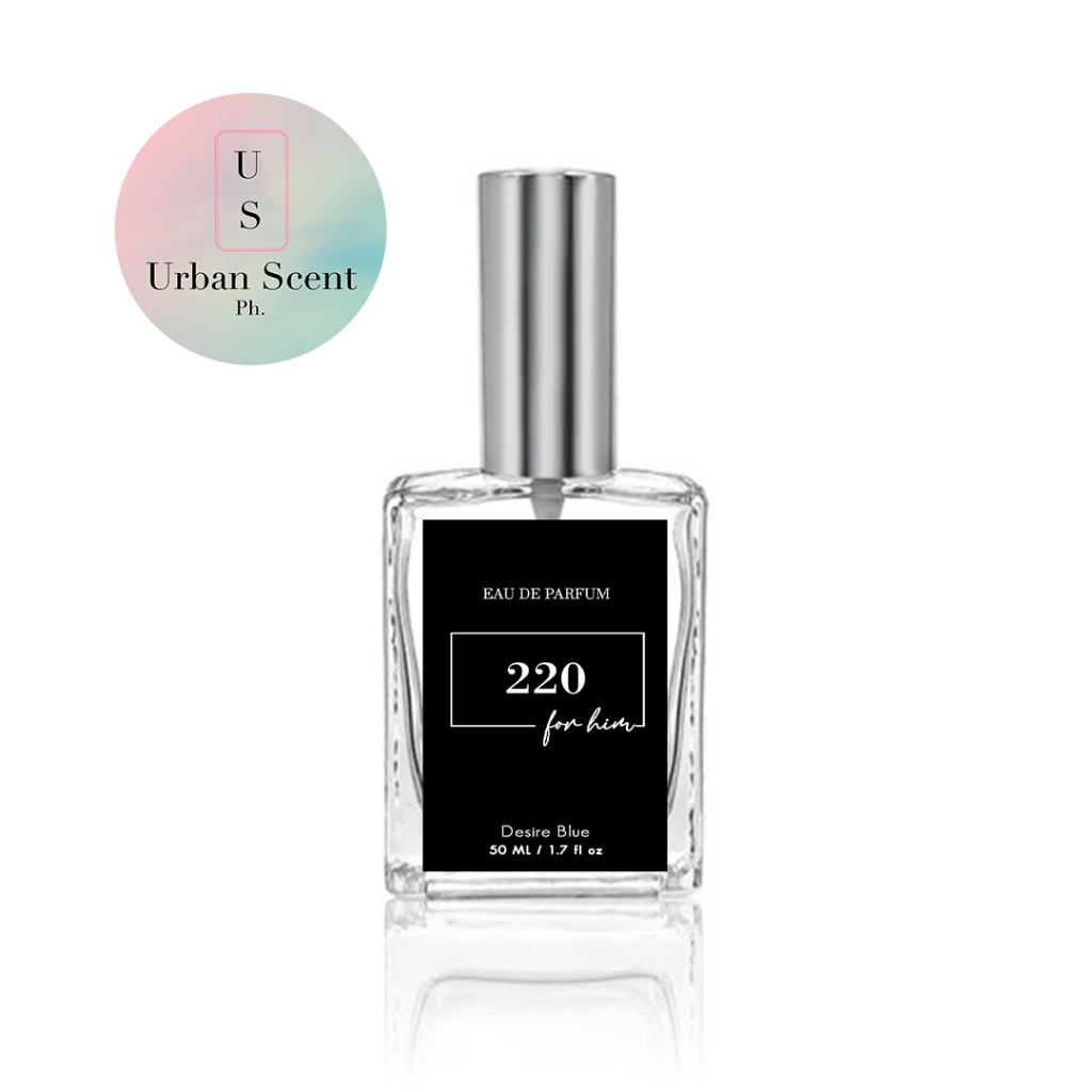 URBAN SCENT Inspired Oil Based Perfume - 220 - Dunhill 50ML Square ...