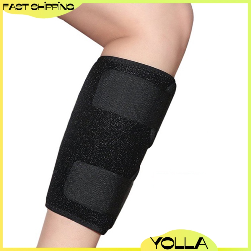 1-2Pcs Calf Shin Support Brace Adjustable Calf Brace Compression Leg ...