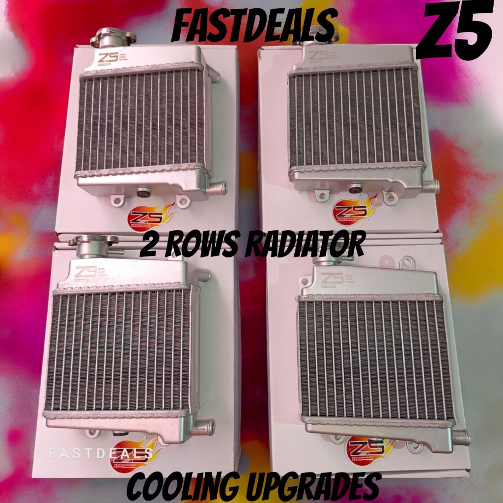 Z5 RADIATOR BIG 2 ROWS RADIATOR FOR YAMAHA NMAX V1 AEROX V1 | Shopee ...