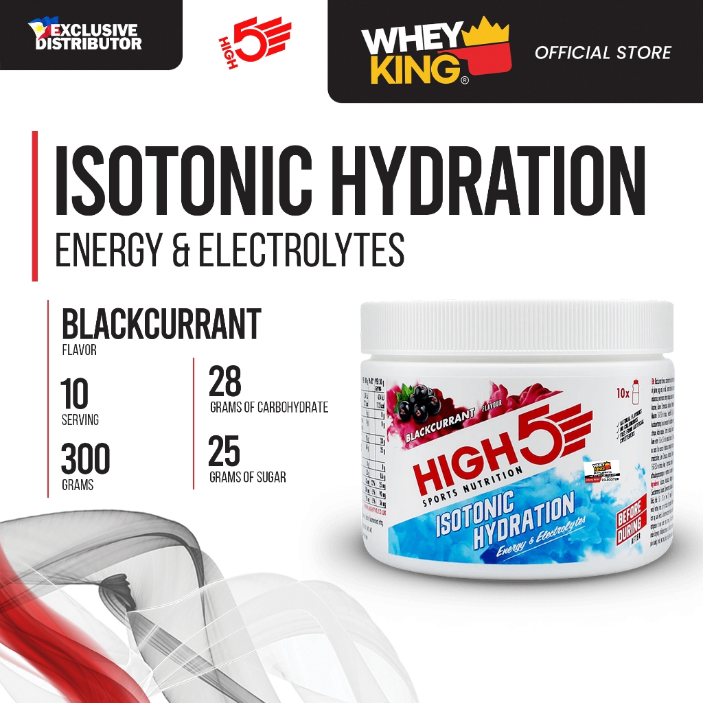 HIGH5 ISOTONIC HYDRATION 300g Carbs + Electrolytes and Energy | Shopee ...