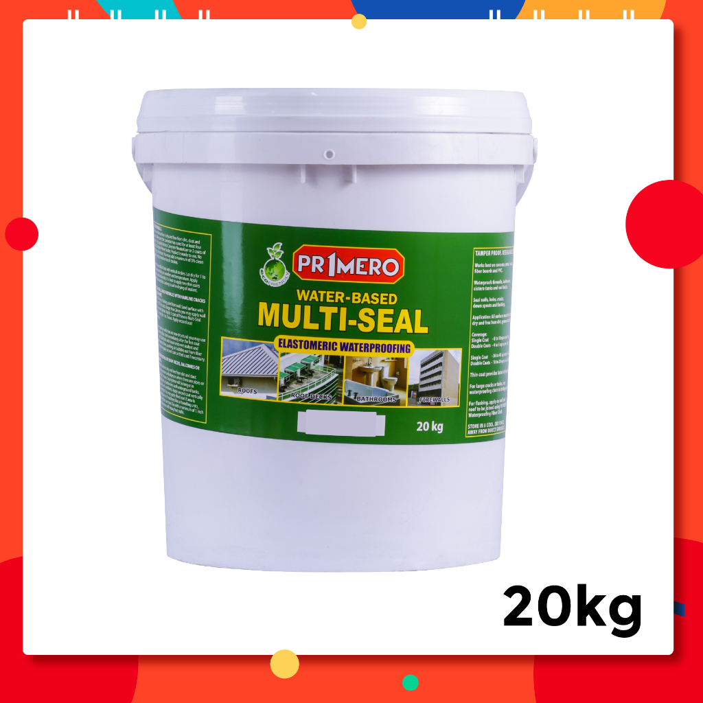 PRIMERO MULTI-SEAL WATERPROOFING PAINT - 20KG | Shopee Philippines