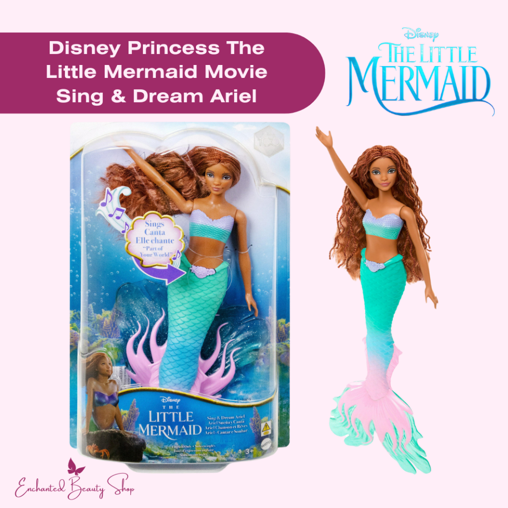 Disney Princess The Little Mermaid Movie Sing & Dream Ariel | Shopee ...