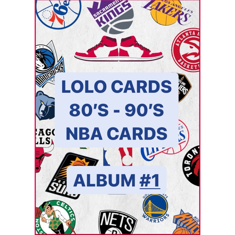 80’S AND 90’S NBA CARDS (LOLO CARDS) - ALBUM #1 | Shopee Philippines