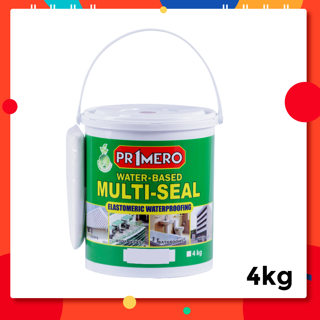 PRIMERO MULTI-SEAL WATERPROOFING PAINT - 4KG | Shopee Philippines