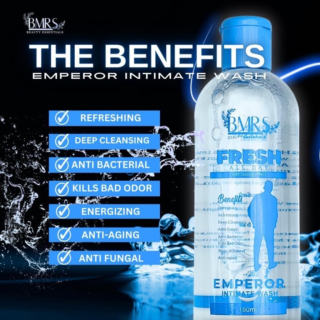 BMRS Fresh All Day Emperor Masculine Wash For Men 150ml | Shopee ...