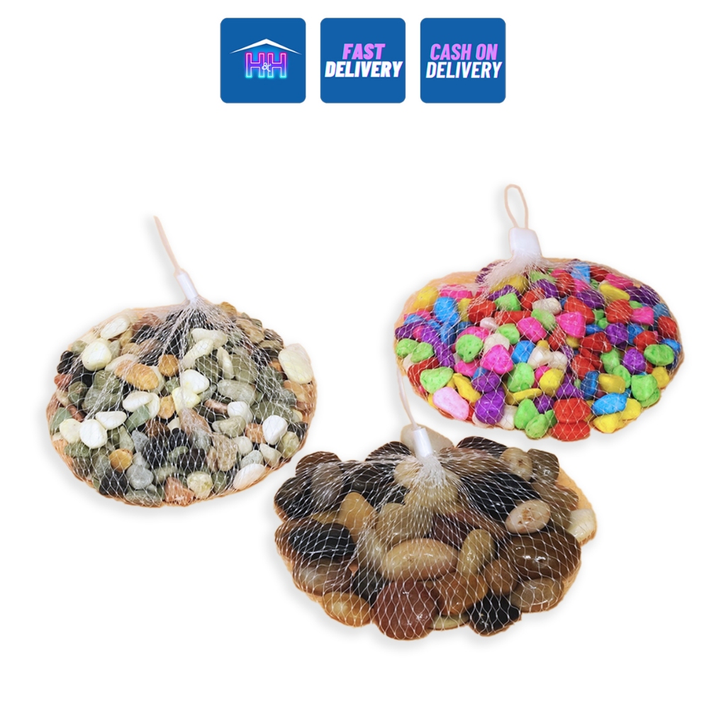 H&H Rocks & Decorative Pebbles - Colorful Stone for Aquarium bato ...