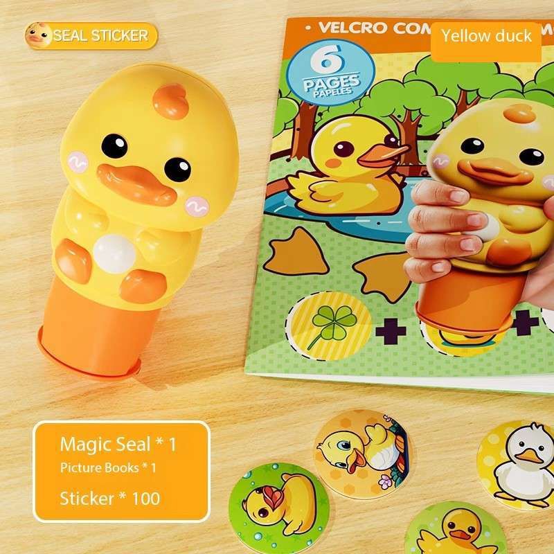 Best Store Kids stamp Set funny Arts crafts with 100pcs. sticker for ...
