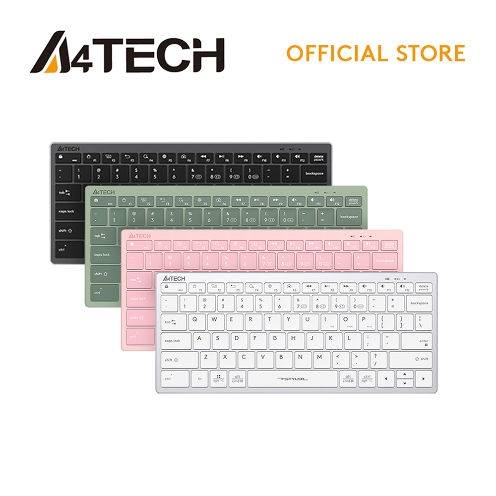 A4Tech FBX51C Bluetooth & 2.4G Wireless Dual Mode Rechargeable Keyboard | Shopee Philippines