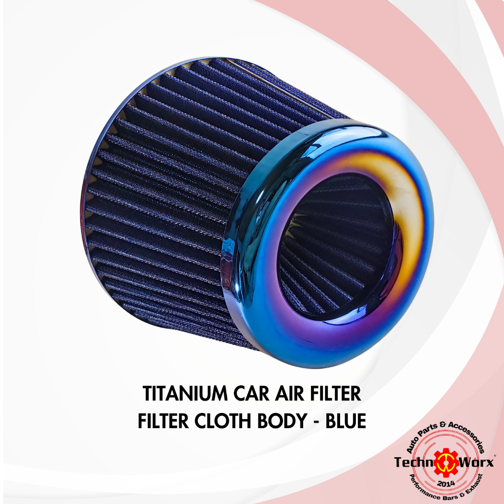 Simota BLUE Titanium Burnt Air Filter High Performance Thailand Thai ...