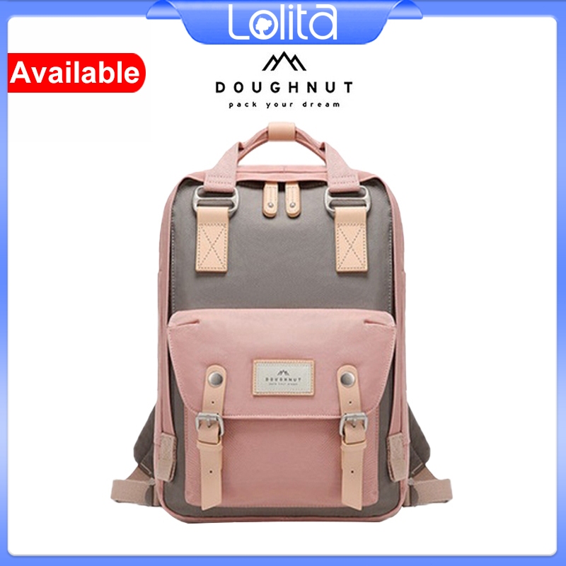 Original Donut Backpack Women Korean Doughnut Macaroon Series School ...