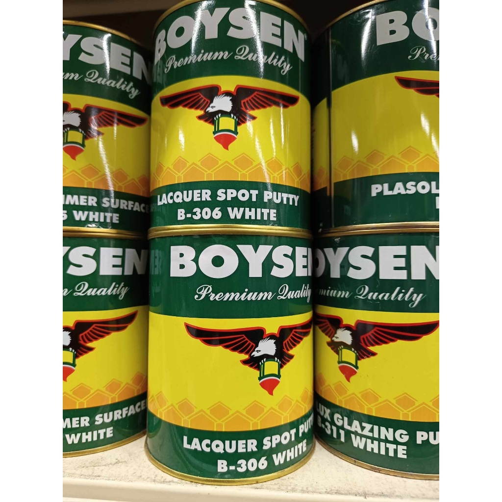 BOYSEN B-306 LACQUER SPOT PUTTY 1 LITER | Shopee Philippines