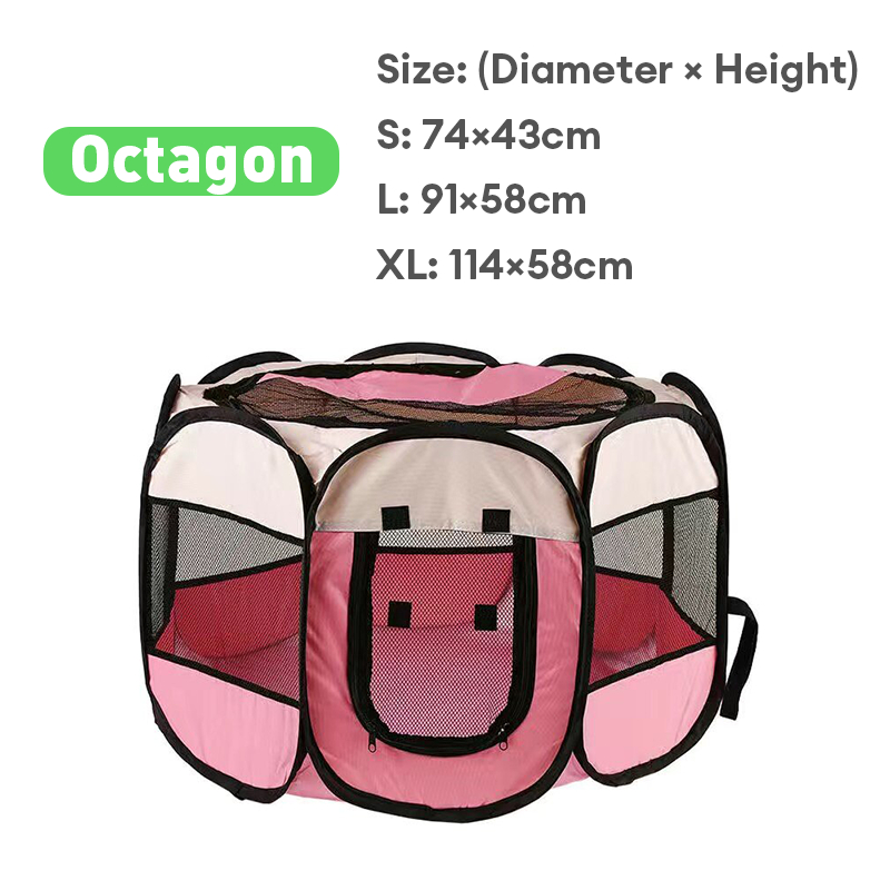 Portable Outdoor Cattery Fence Pet Tent Cat Tent Cat House Foldable ...