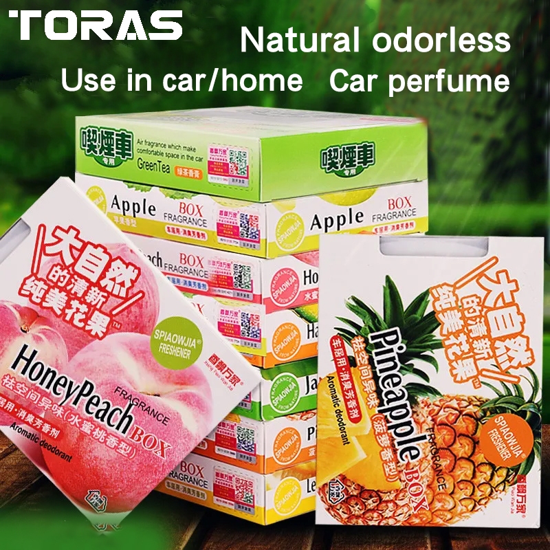 Toras Car Solid Perfume Plant Extract Balm Car Balm Deodorizer Long ...