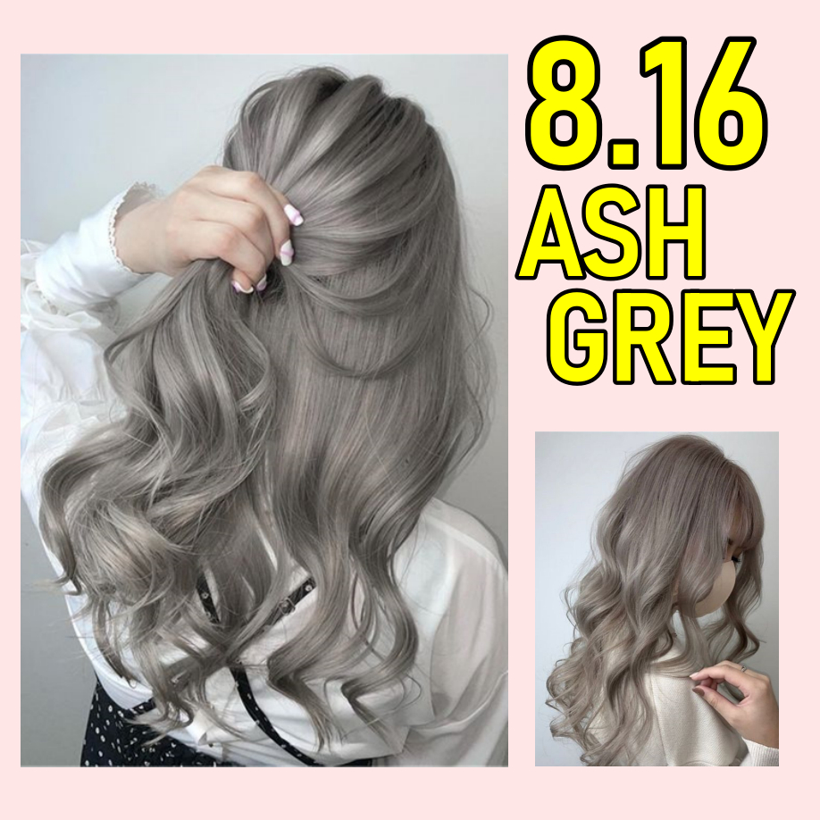 BREMOD 8.16 ASH GREY SET WITH OXIDIZING HAIR COLOR | Shopee Philippines