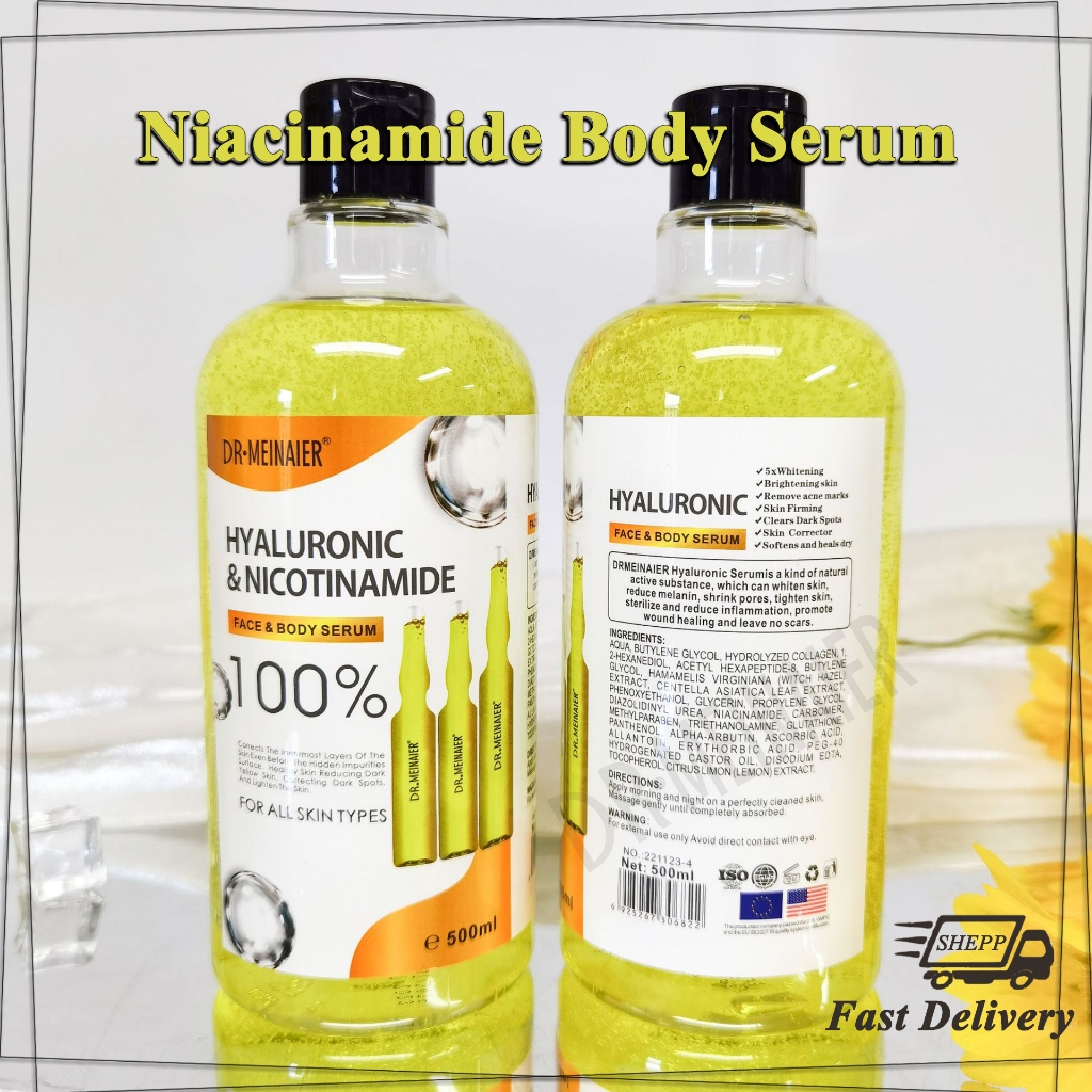 1PCS Niacinamide Pure Serum for Body Skin Whitening Skin Care Essence ...