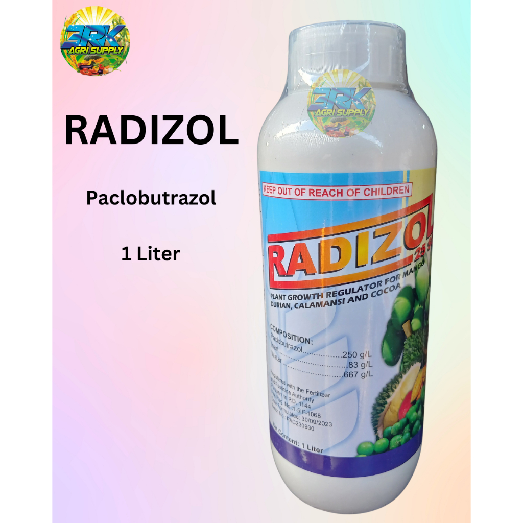 Radizol 25sc paclobutrazol paclo 1liter | Shopee Philippines