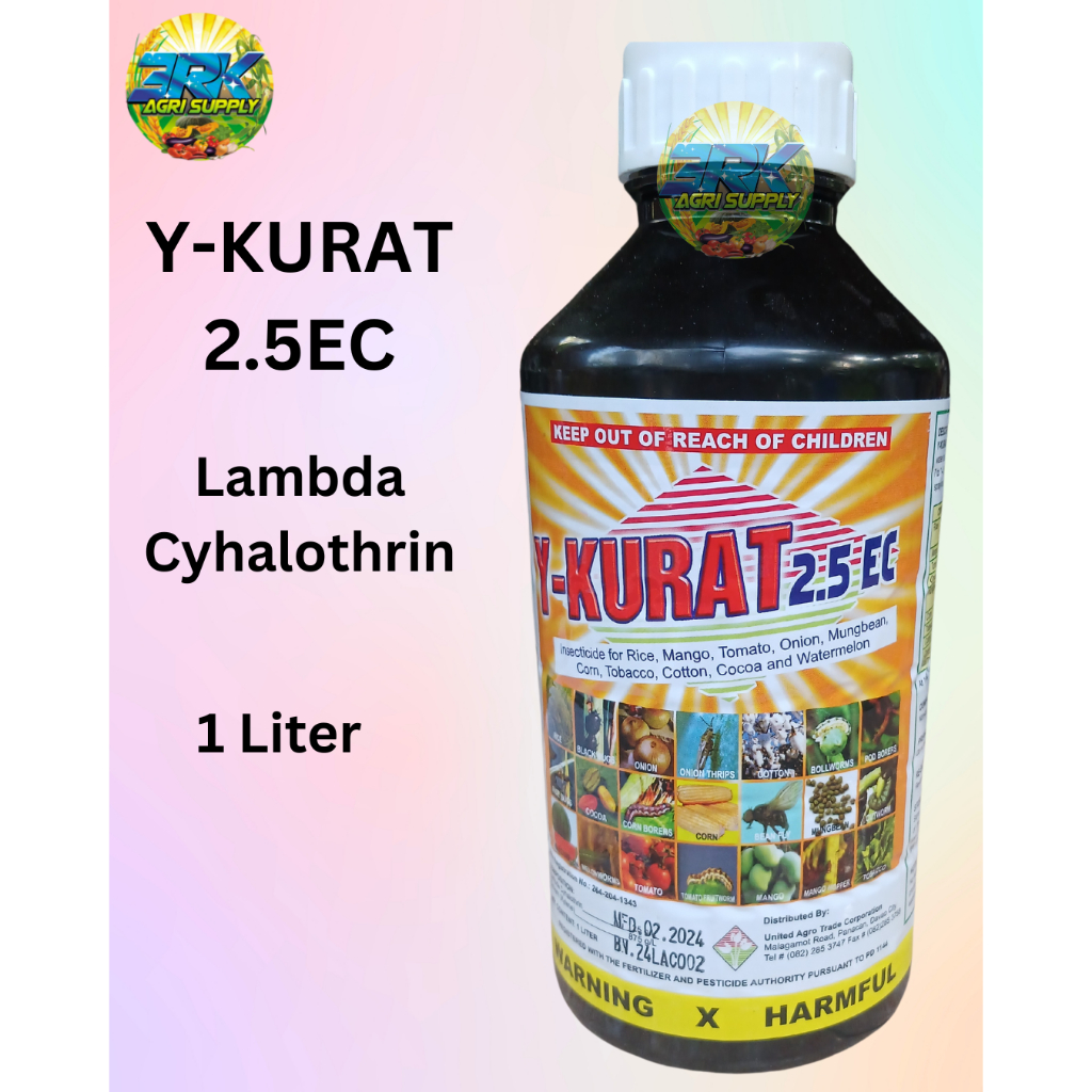 Y- Kurat 2.5EC Lambda Cyhalothrin 1 liter | Shopee Philippines