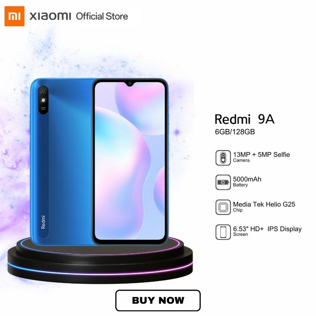 XiaoMi Redmi 9A 6GB ROM + 128GB | 5000mAh | Xiaomi Philippines New ...