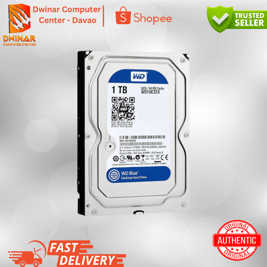 WESTERN DIGITAL WD10EZEX SATA/64MB CACHE RC | Shopee Philippines