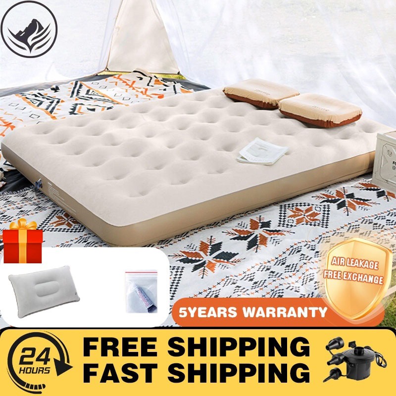 Portable High Quality Inflatable Air Bed Single/Double Size mattress ...