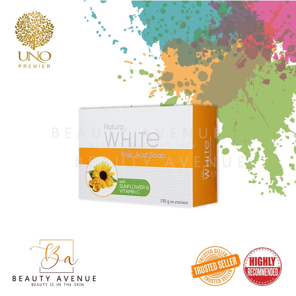 UNO Natura White Kojic Soap (WITH FREEBIES) | Shopee Philippines