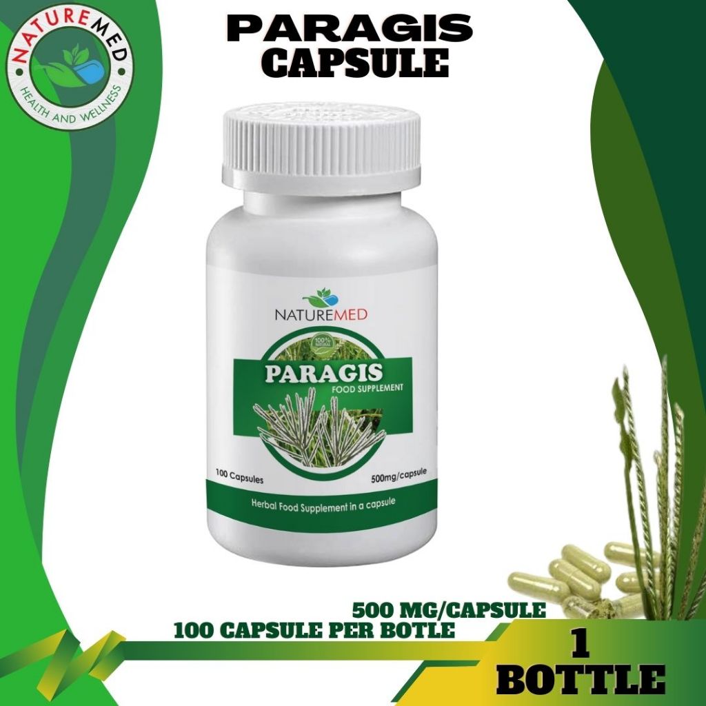NatureMed Paragis Herbal Capsule (100 capsule/Bottle) | Shopee Philippines
