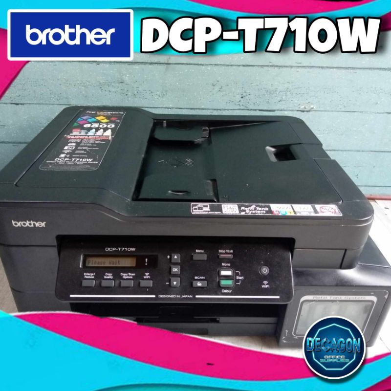 BROTHER DCP-T710W COLOUR INKJET MULTI-FUNCTION CENTRE | Shopee Philippines