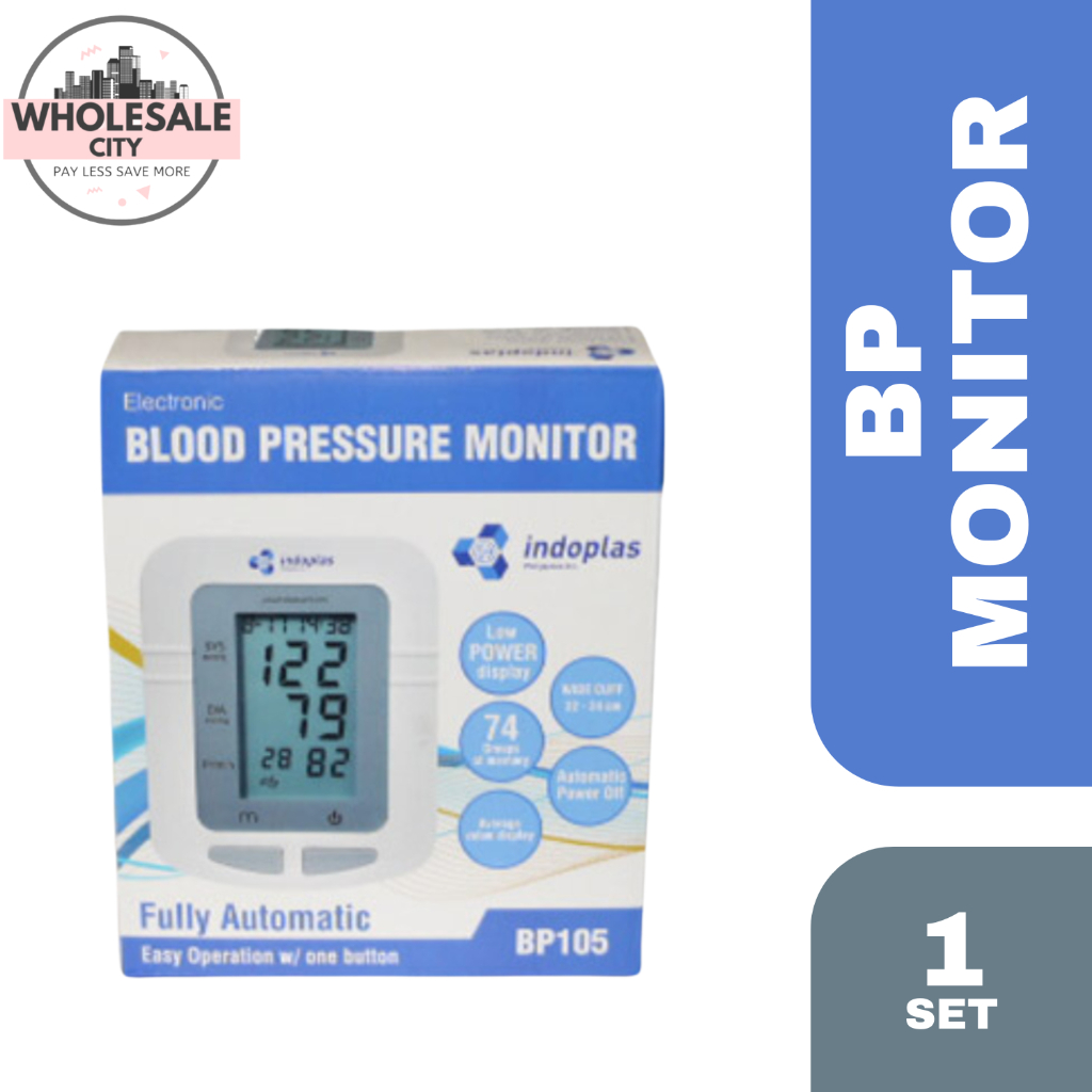 Indoplas Blood Pressure Monitor | Shopee Philippines