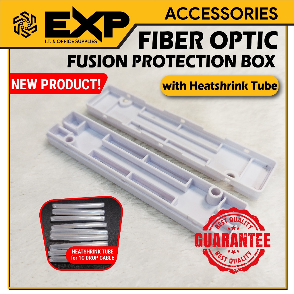Fiber Optic Protection Box with Heat Shrink Sleeve | Fusion Sleeve for ...