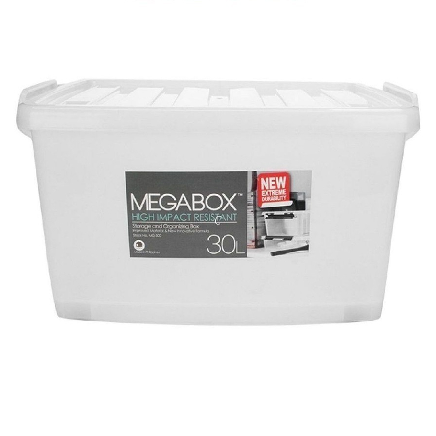 Megabox Storage Box 34L 55 x 39 x 25cm (MG-682) | Shopee Philippines