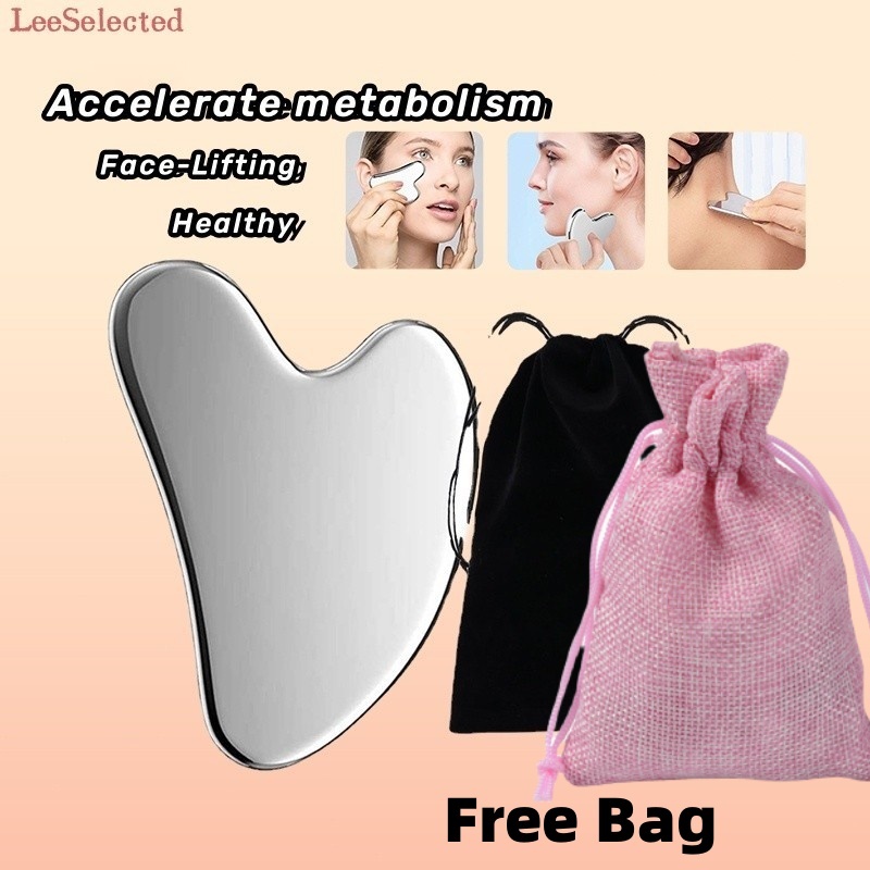 LeeSelected Gua Sha Authentic Massage Tool Face Scraping Facial Beauty ...