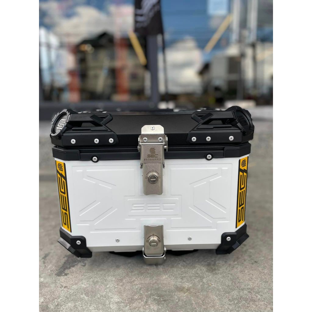 SEC 45L BLACK OPS Alloy Topbox/45L Safari alloy adventure topbox ...