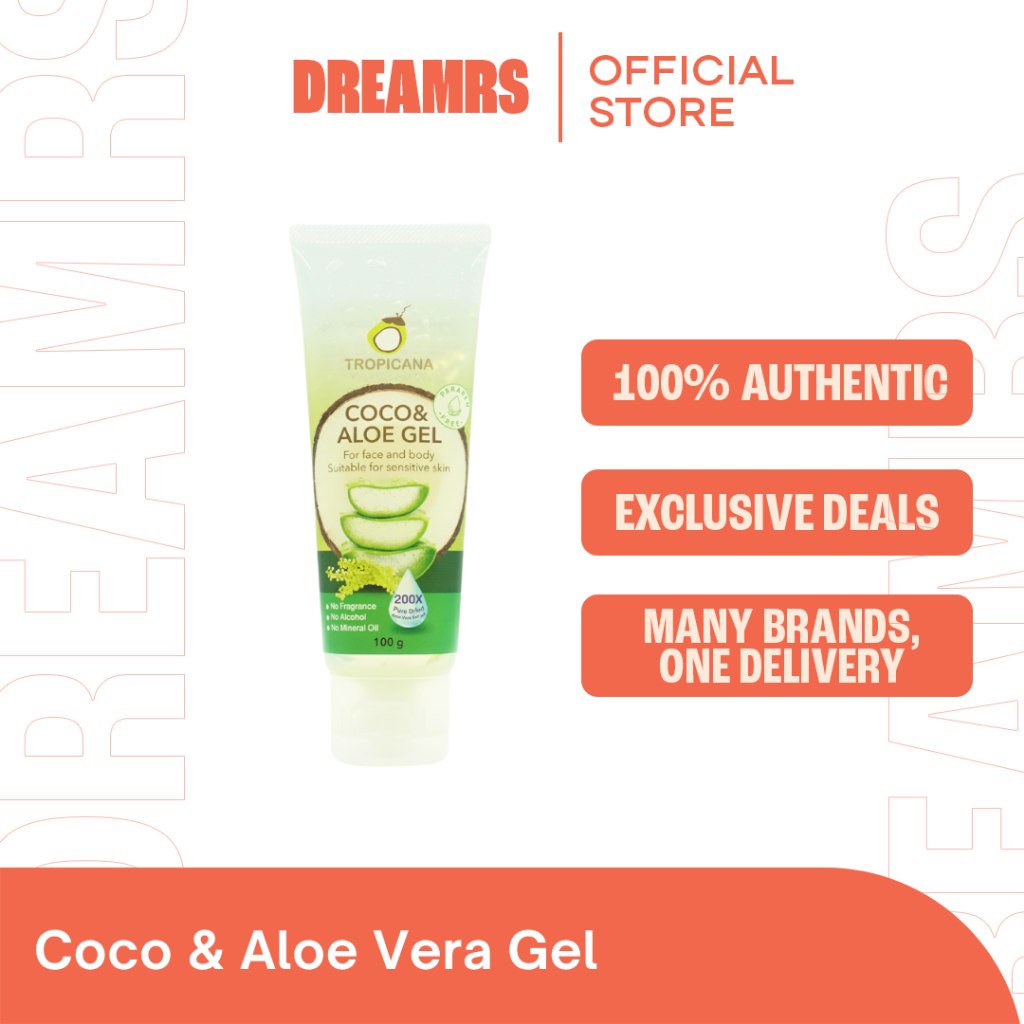 Tropicana Virgin Coconut Oil Coco & Aloe Gel 100g [Moisturizing ...