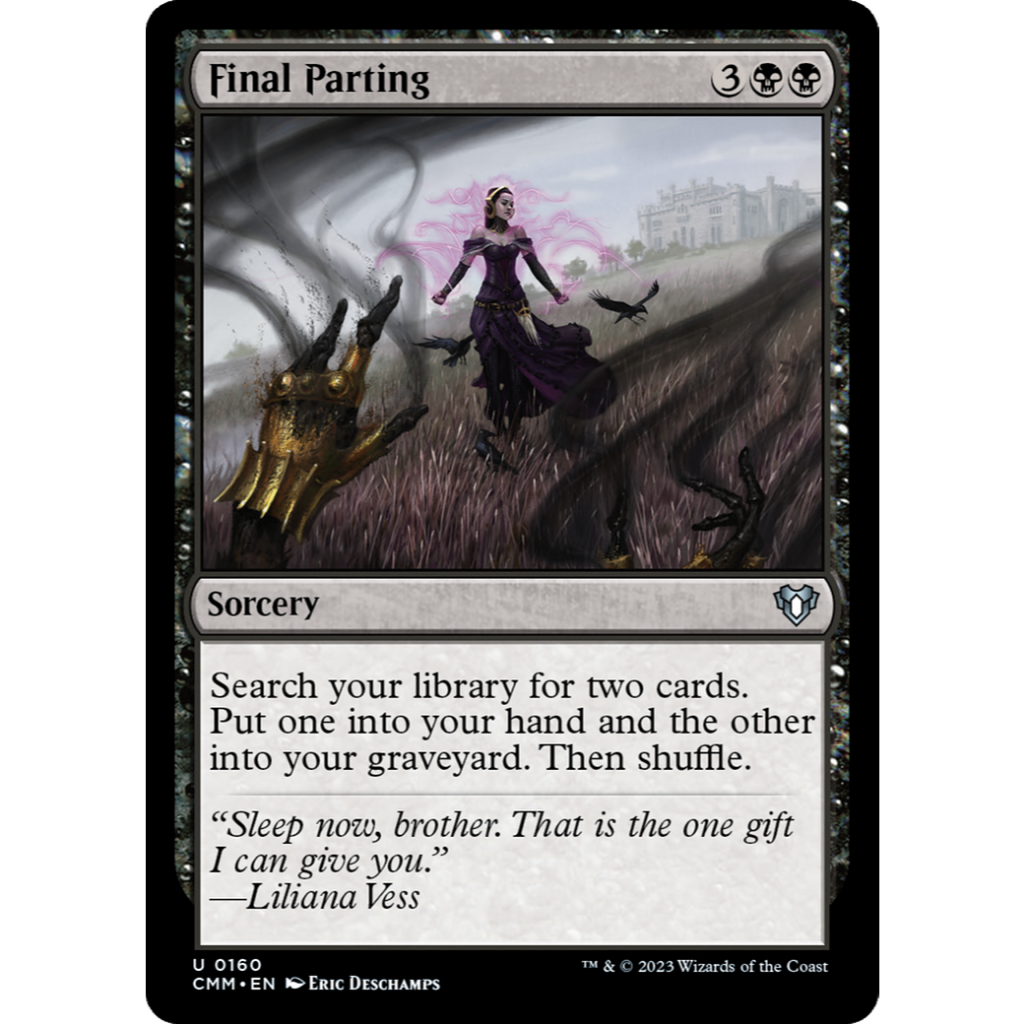 final-parting cmm-160 MTG Proxy Playtest Card | Shopee Philippines
