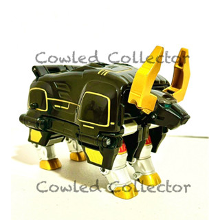 Wildforce Power Rangers Deluxe Black Bison Bull Zord Gaoranger DX Gao ...