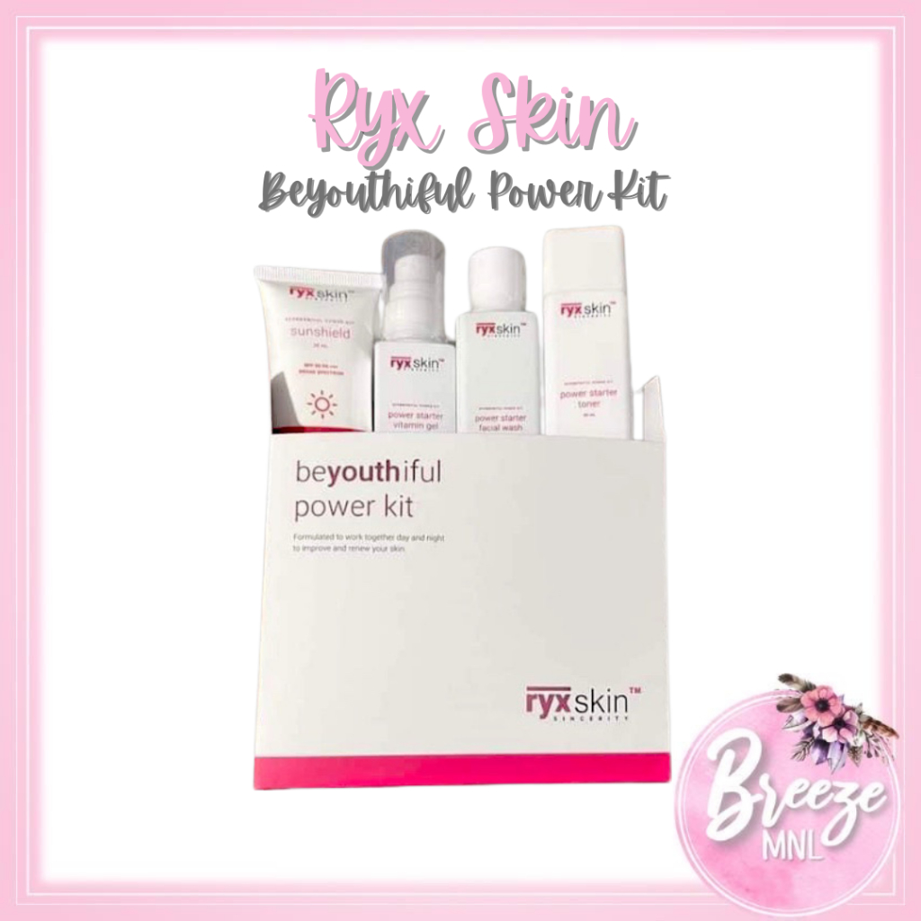 RYX Skin BEYOUTHIFUL Power Kit or Starter Kit by Ryxskin | Shopee ...