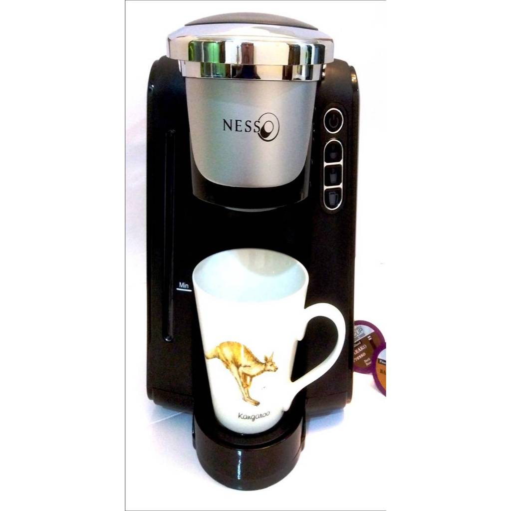 NESSO Single Serve Coffee Maker (Keurig K-cup pods, 220 volt, 60hz ...